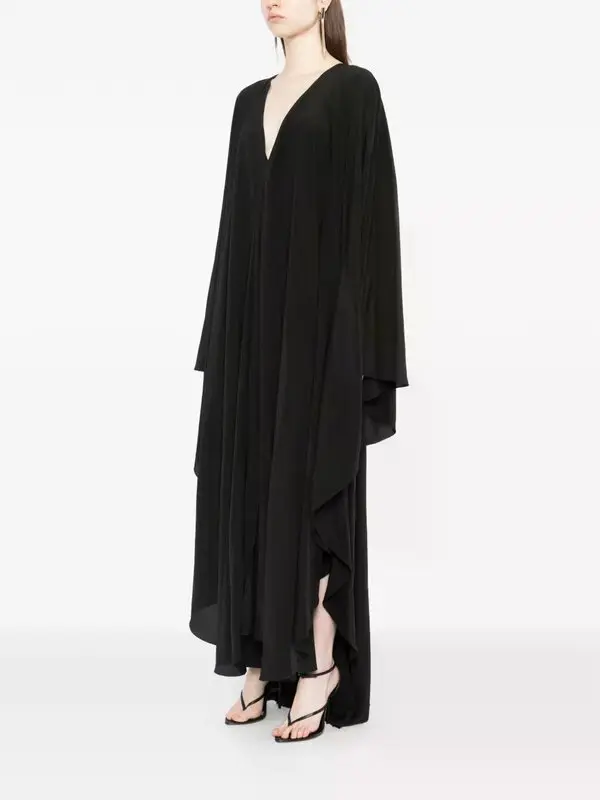 TOM FORD Asymmetric V-neck Dress
