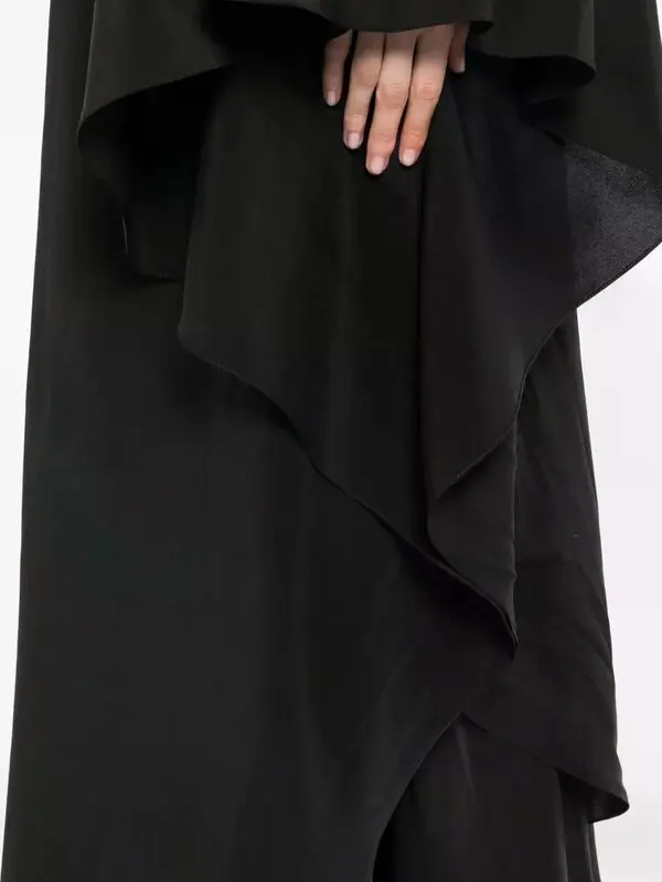 TOM FORD Asymmetric V-neck Dress