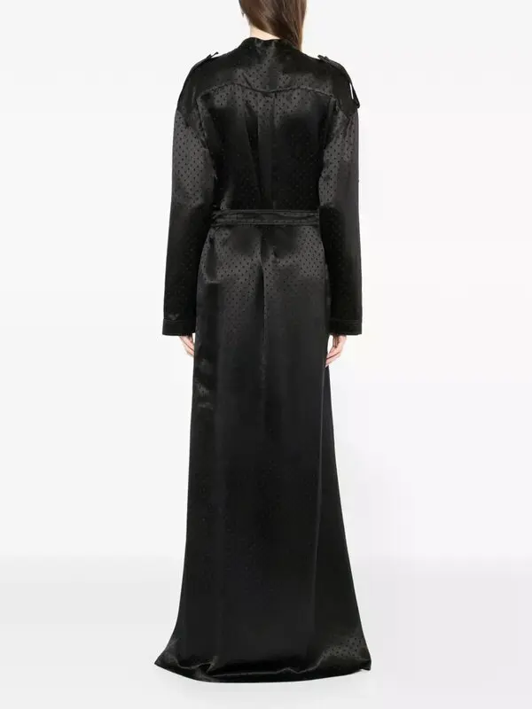 TOM FORD Polka-dot Tie-waist Dress