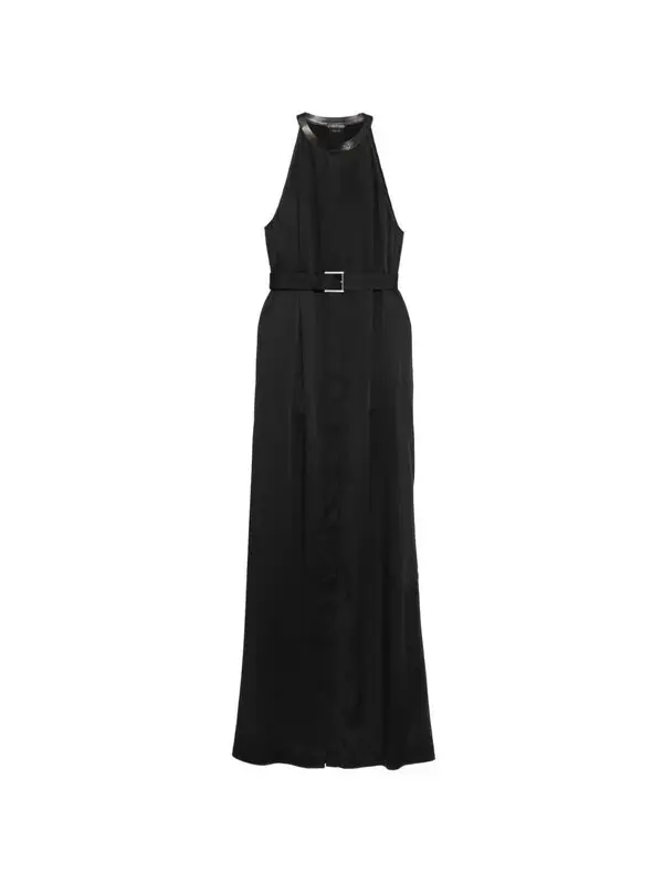 TOM FORD Halter-neck Belted Maxi Dress