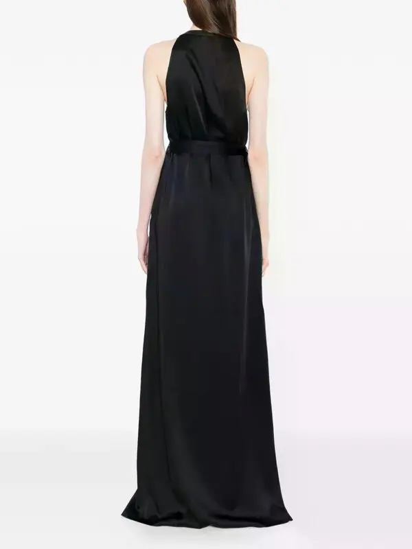 TOM FORD Halter-neck Belted Maxi Dress