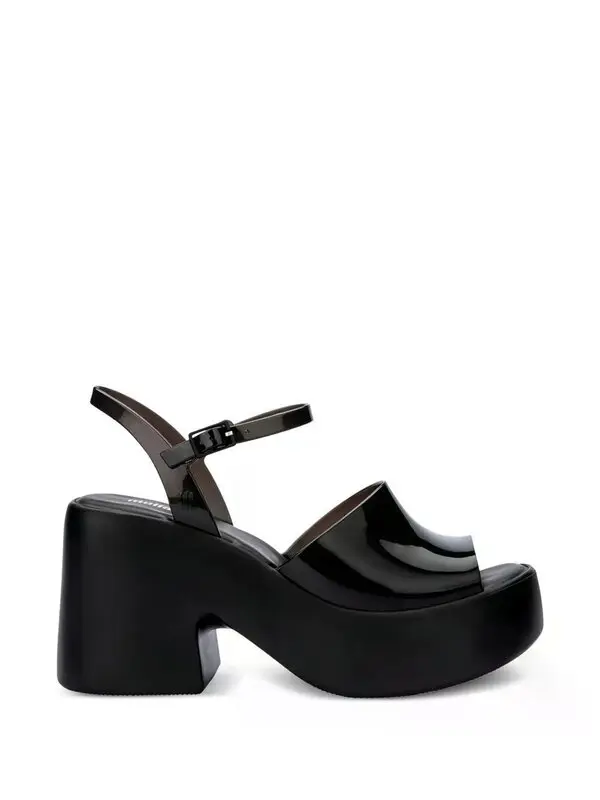 Melissa Lina Platform Sandals - Black