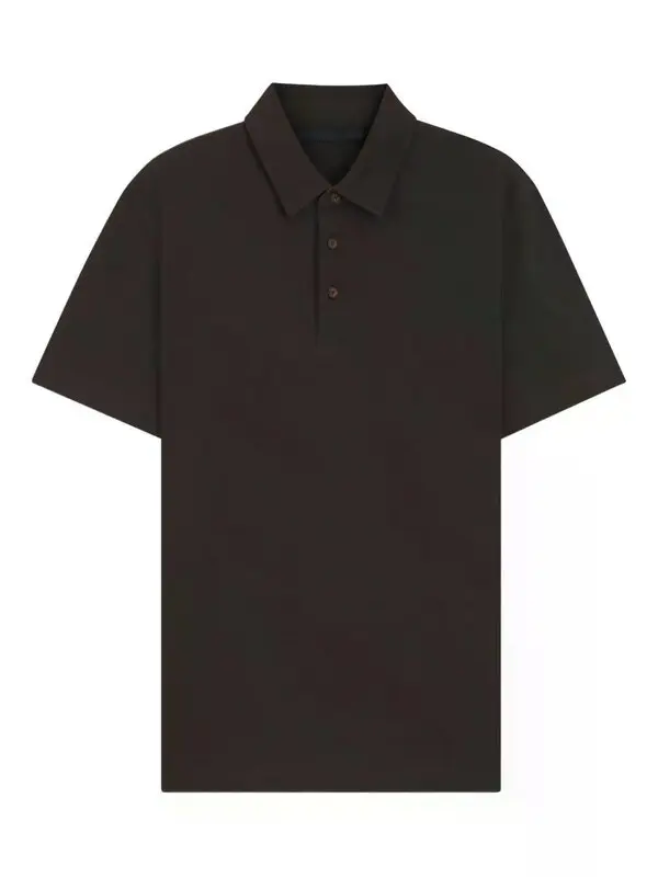 BOSS Button-fastening Polo Shirt - Brown