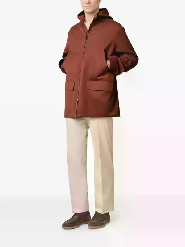 TOD'S Hooded Parka Coat