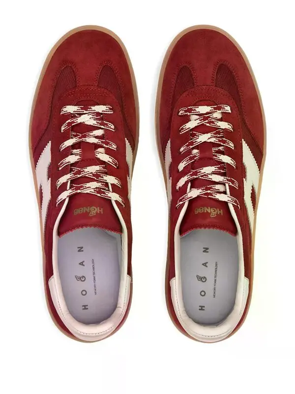 Hogan Low Top Sneakers - Red