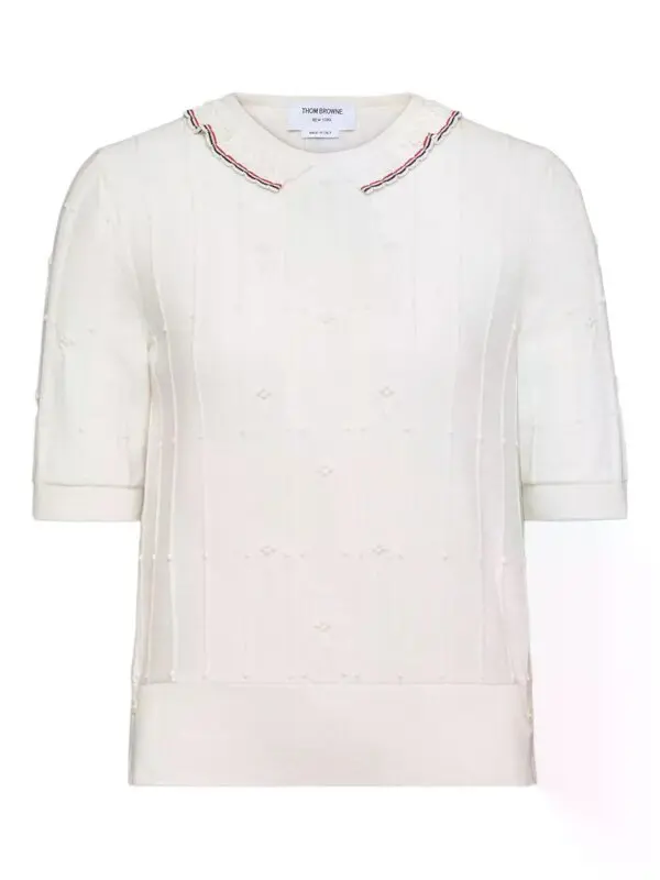 Thom Browne Short-sleeve T-shirt - White