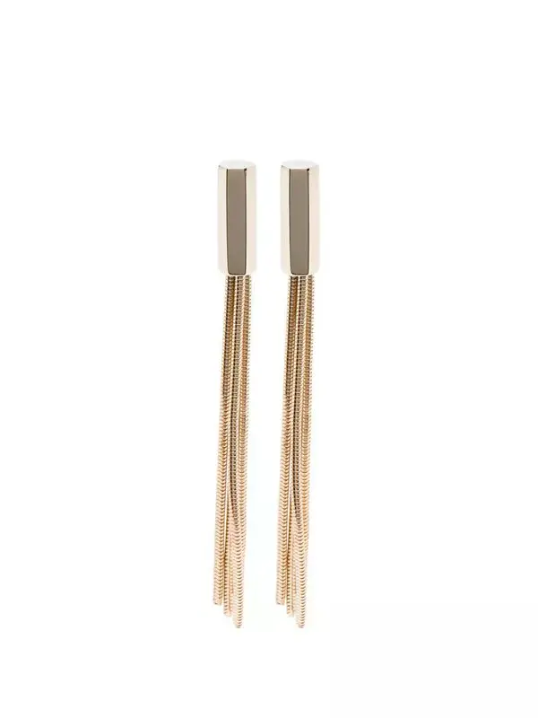 TOM FORD Chain Tassel Earrings - Gold