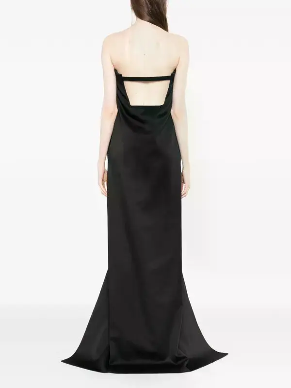 TOM FORD Strapless High-low Dress