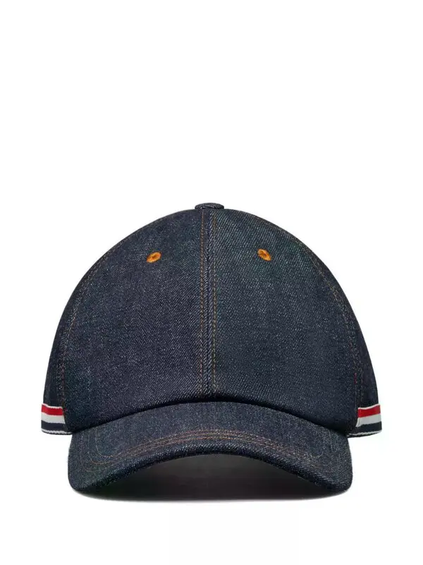 Thom Browne Adjustable-strap Baseball Cap - Blue