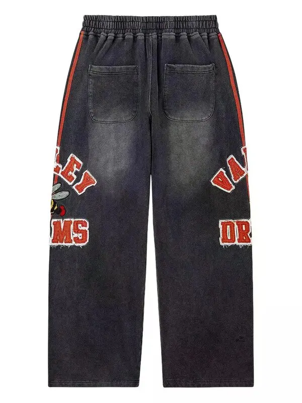 VALE FOREVER Logo-embroidered Jeans