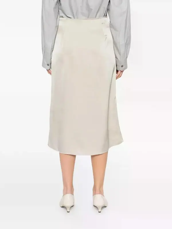 Calvin Klein A-line Midi Skirt