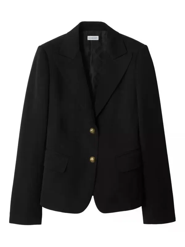 Burberry Buttoned Tailored Blazer