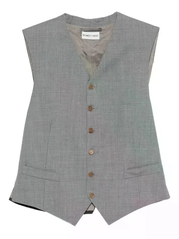 ROMEO GIGLI Welt-pockets Waistcoat