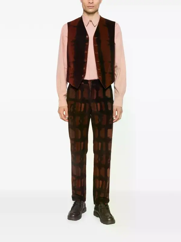 ROMEO GIGLI Patterned Trousers