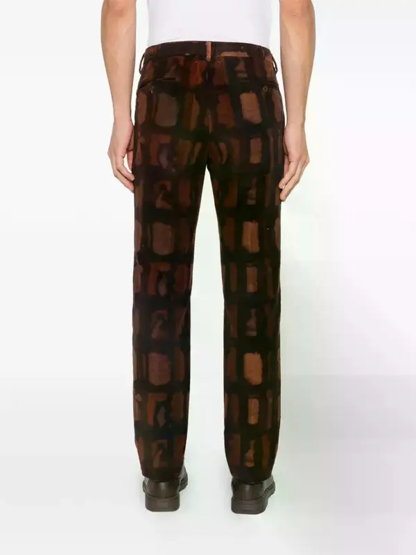 ROMEO GIGLI Patterned Trousers