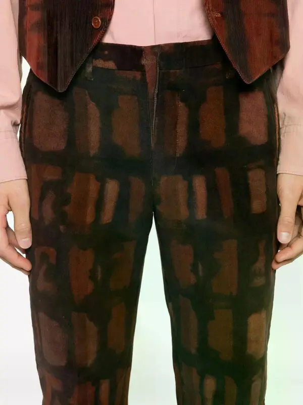 ROMEO GIGLI Patterned Trousers