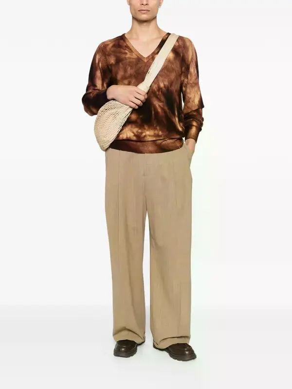 A.N.G.E.L.O. VINTAGE CULT Tie-dye V-neck Top