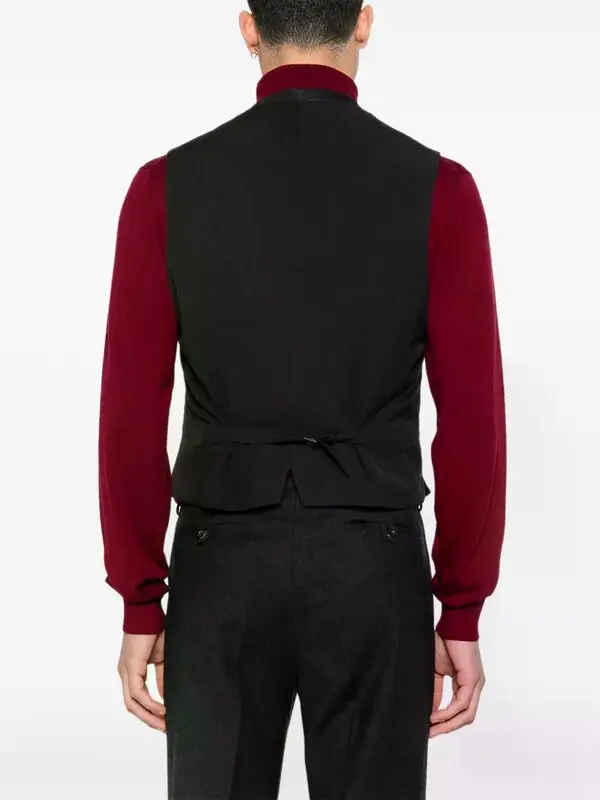 ROMEO GIGLI 1990s Striped Waistcoat