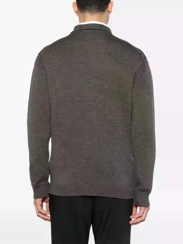 Gianfranco Ferre 1990s Patch-pocket Sweater