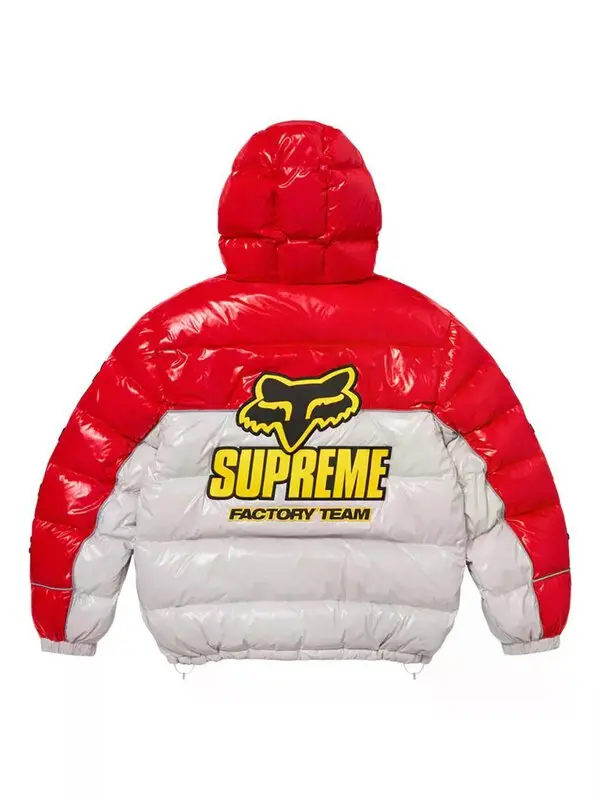Supreme Logo-detailed Jacket - Red