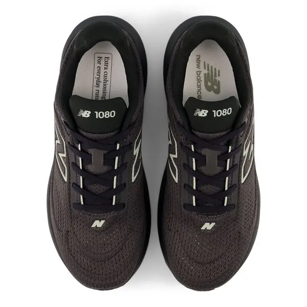 NEW BALANCE 1080v15 Sneakers - Black With Olivine And Faded Black