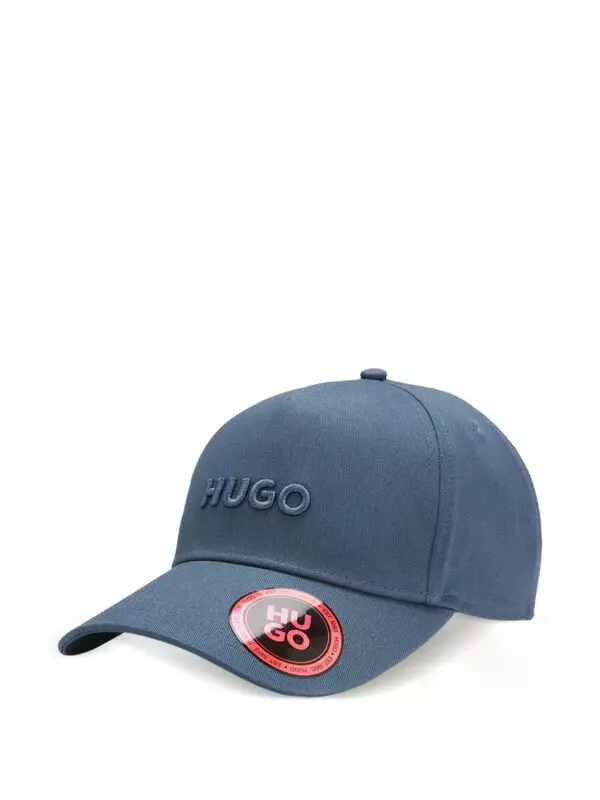 Hugo Jude Logo-embroidered Baseball Cap - Blue