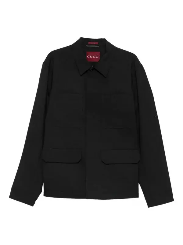 Gucci Wool Shirt Jacket