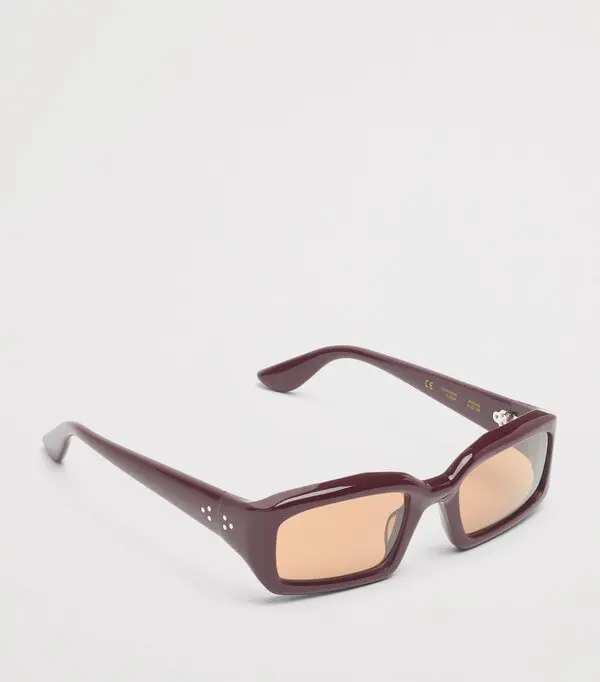 PORT TANGER Acetate Mektoub Sunglasses - Brown