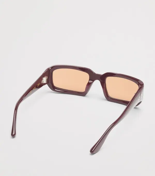 PORT TANGER Acetate Mektoub Sunglasses - Brown