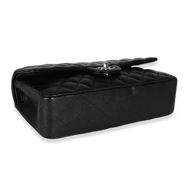 Chanel Quilted Lambskin Classic Flap Bag - Black