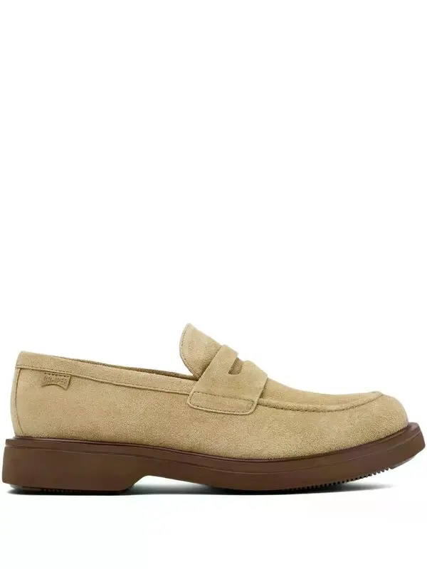 Camper Norman Penny-detail Loafers - Neutrals