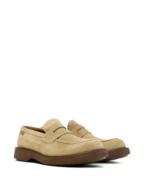 Camper Norman Penny-detail Loafers - Neutrals