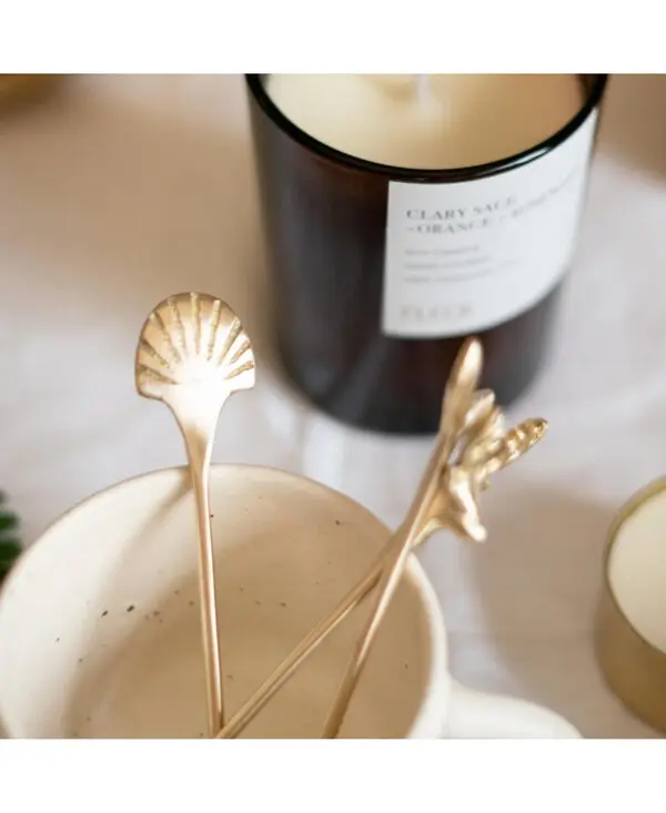 FLECK Seashell Stirrers Set Of 4