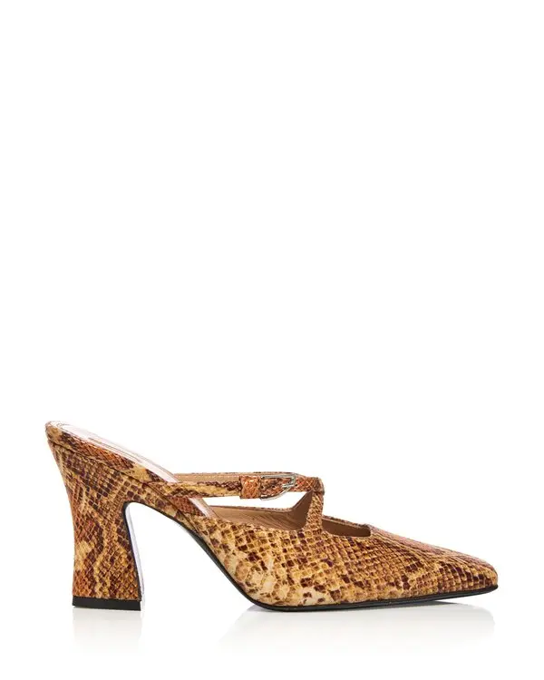 NODALETO Crisscross Mule Pumps