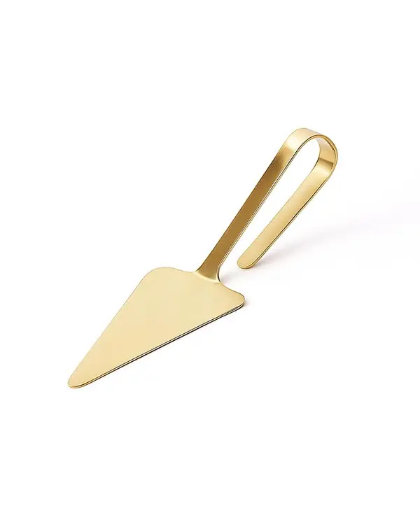 FLECK Loop Cake Server - Brass
