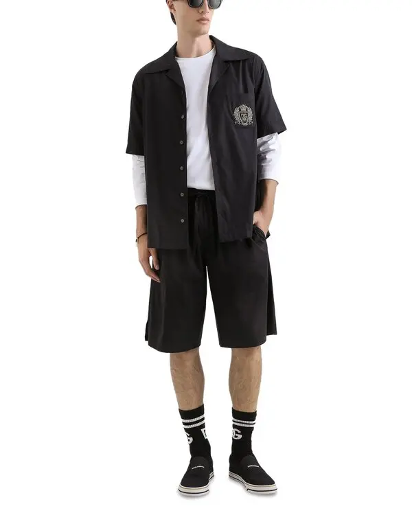 Dolce & Gabbana Logo Crest Shirt - Black