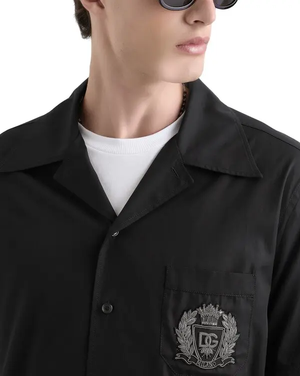 Dolce & Gabbana Logo Crest Shirt - Black