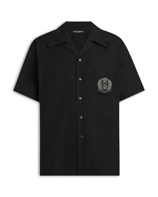 Dolce & Gabbana Logo Crest Shirt - Black
