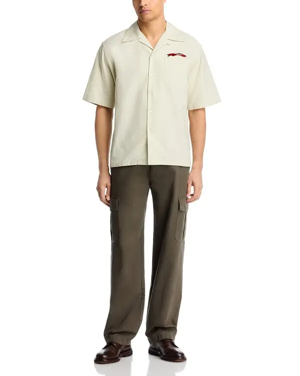 Marni Boxy Fit Short Sleeve Shirt - Everest