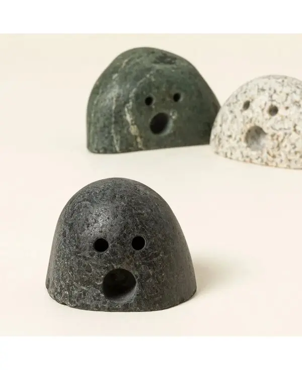 UNCOMMON GOODS Garden Ghosts- Set Of 3 Sea Stones