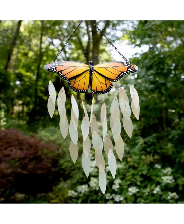 UNCOMMON GOODS Monarch Wind Chime