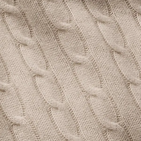 Ralph Lauren Cashmere Cable-knit Throw