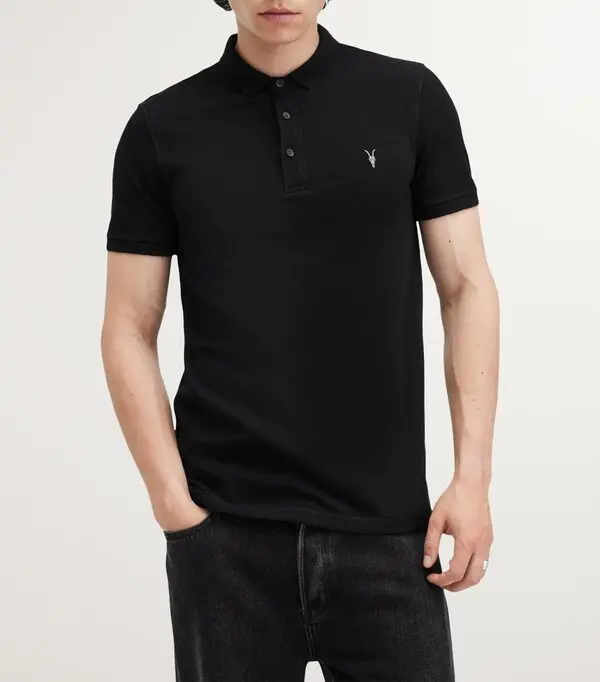 ALLSAINTS Organic Cotton Reform Polo Shirt