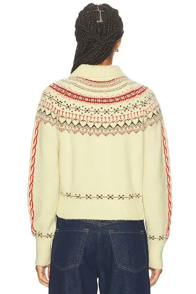 Guest In Residence Cloud Chalat Cardigan - Mist Combo