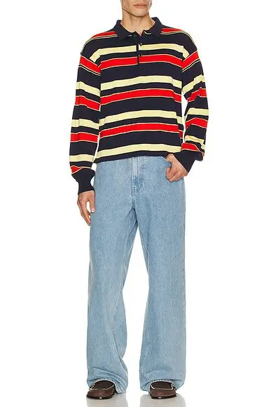 JW Anderson Knitted Rugby Polo