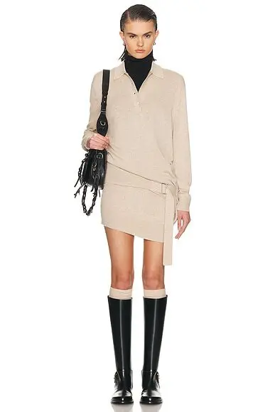 Isabel Marant Étoile Bathilde Knit Dress - Beige