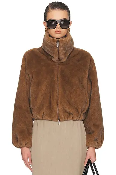 A.L.C. Hazel Faux Fur Jacket