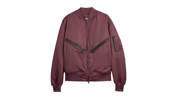 Adidas Bomber Jacket - Shadow Maroon