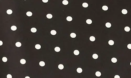 NIA Polka Dot Halter Neck Slipdress - Black