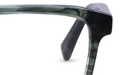 Eyebobs Seymour 52mm Rectangular Reading Glasses - Thyme/basil